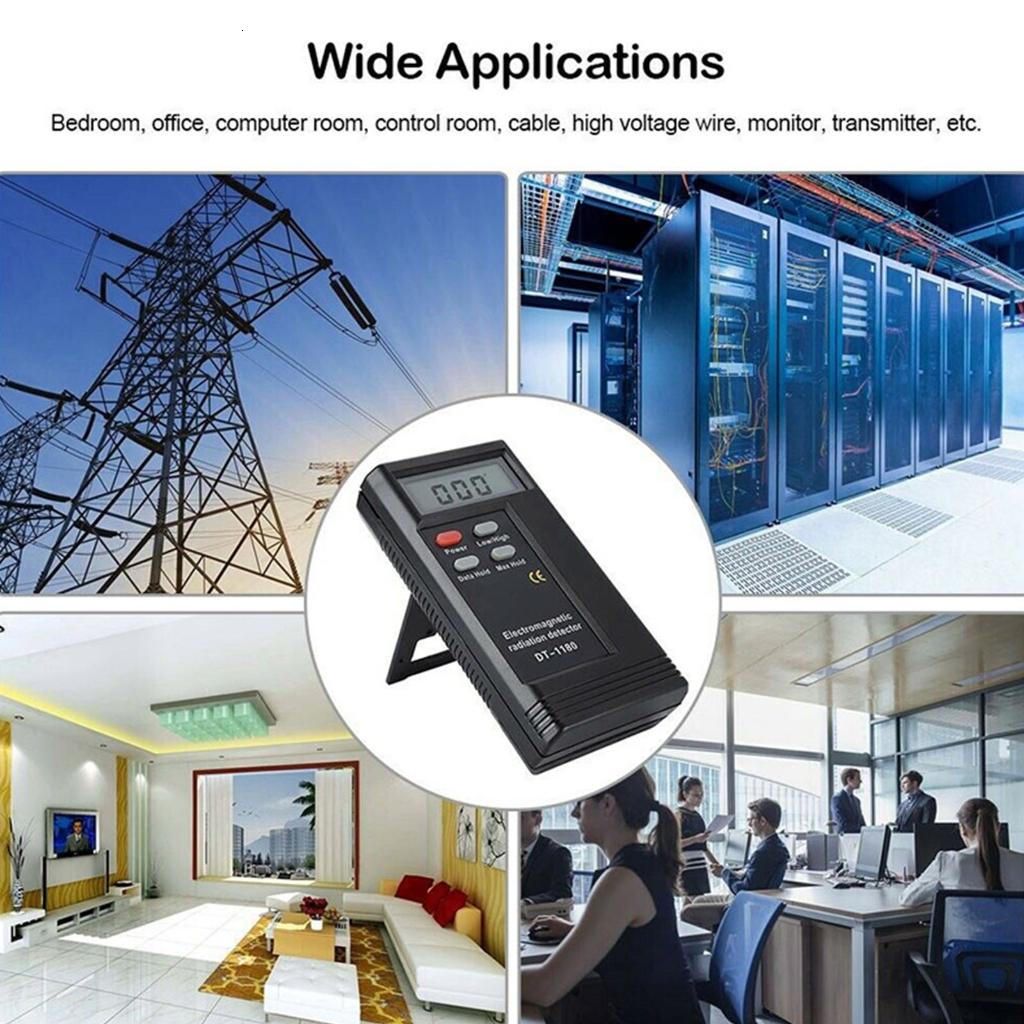 Electromagnetic Field Tester High Accuracy EMF Meter Portable Radiation ...