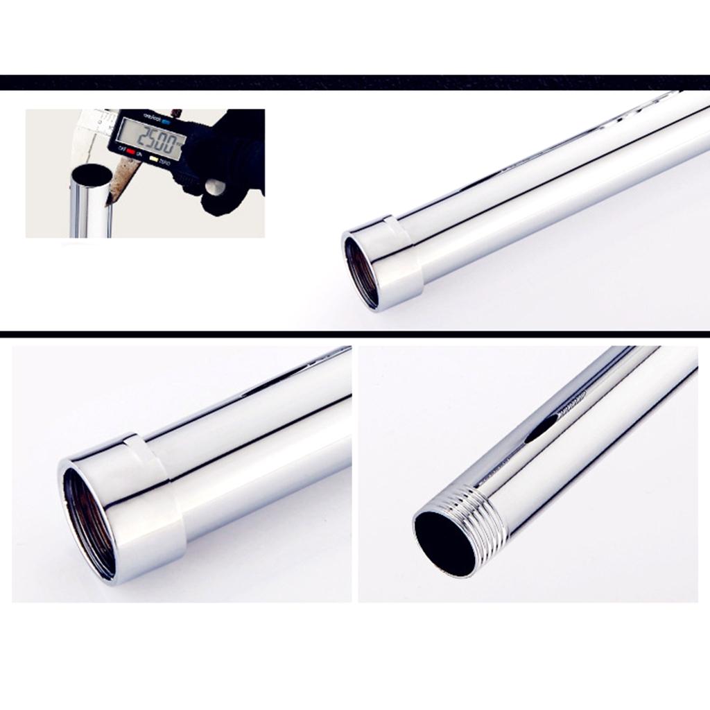 Stainless Steels Shower Extension Pipe Shower Extender Stainless Steels ...