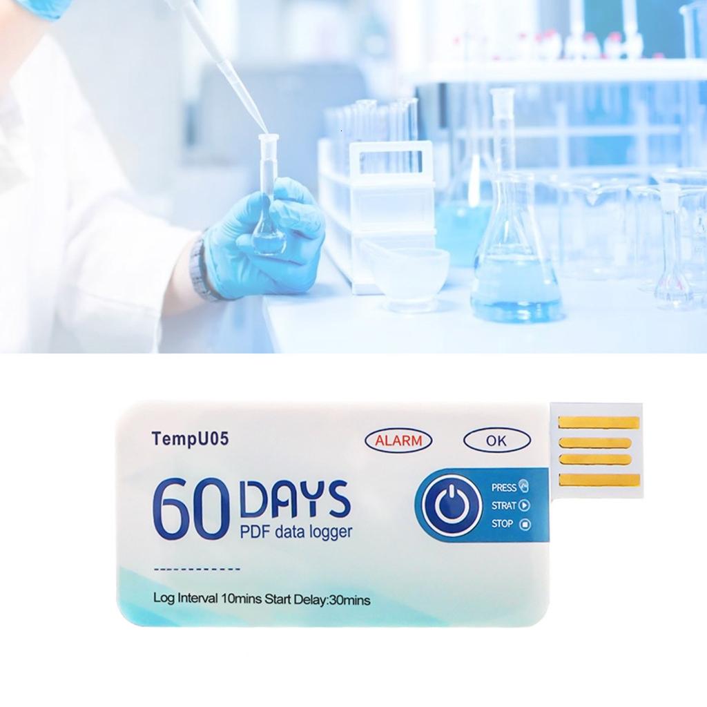 Temperature Logger for Cold Chain Transport 60 Days Disposable Single ...