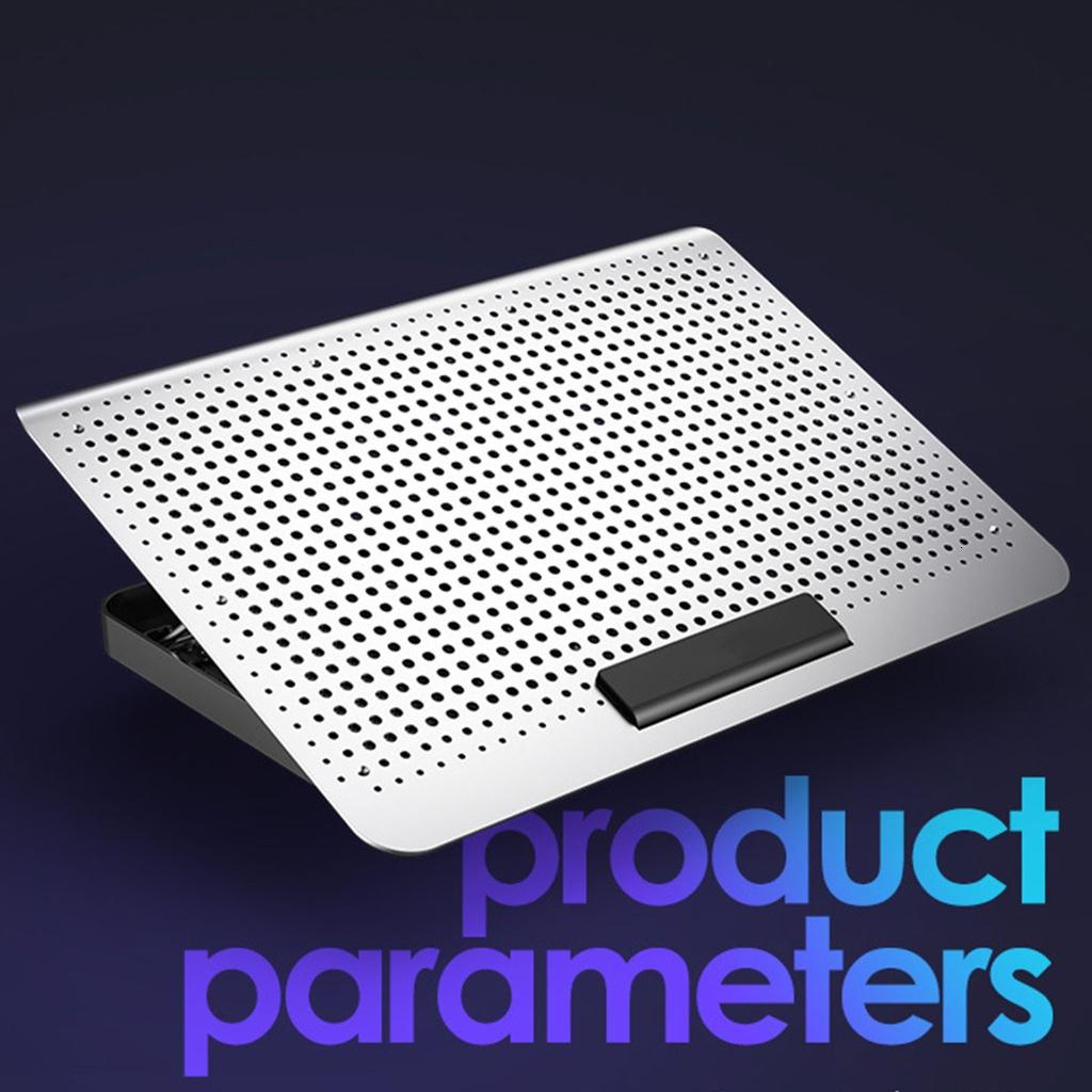 Gaming Laptop Cooler Stand With Fan Metal Laptop Cooling Pad USB ...