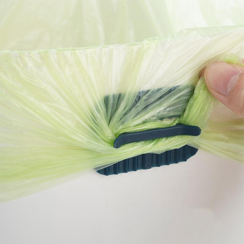 Kitchen Organizers,Garbage Bag Fixing Clip Anti-skid Waste Bucket Side ...