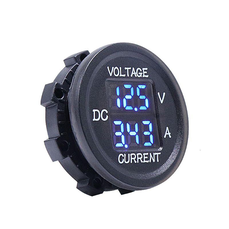 Digital Voltmeter Ammeter Voltage Current Meter LED Display For E-Bike ...