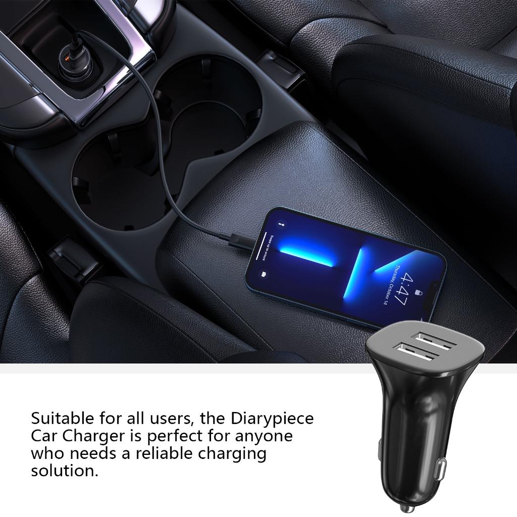 Double USB Outlets Car Cigarettes Lighter Socket Splitters Power ...