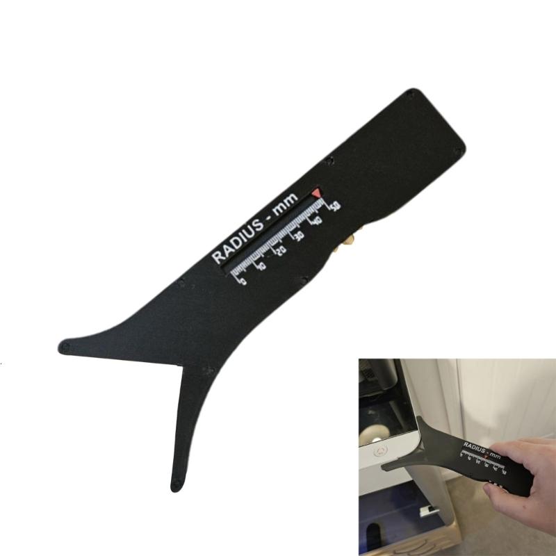 Sliding Radius Measurement Tool Ergonomic Grip Radius Gauge ...