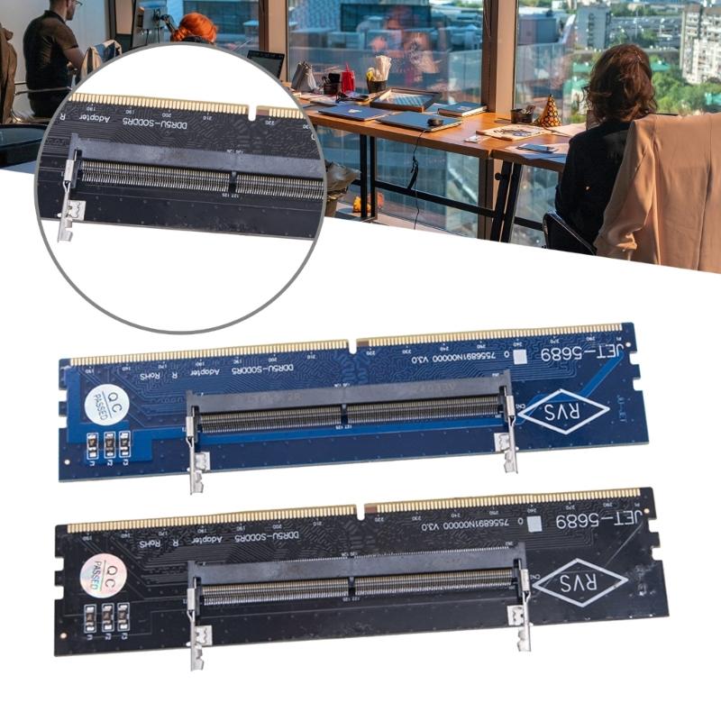 Laptop SO DDR5 to Desktop DDR5 UDIMM Memory Connector Adapter PC ...