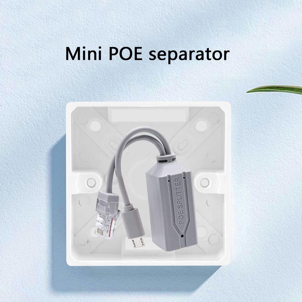 IEEE802.3af USB Active PoE Splitter Adapter Converts 48V to 5V for USB ...