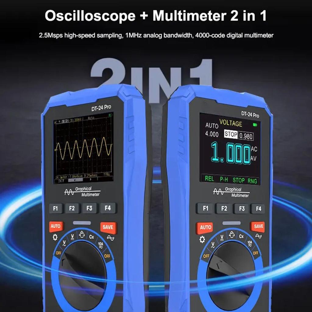 Easy to Use Multimeter with Integrated Oscilloscope for Students ...