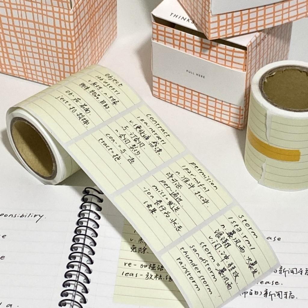 Pull Out Sticky Notes 100 Sheets Note Paper Memo Pad Reminder on ...
