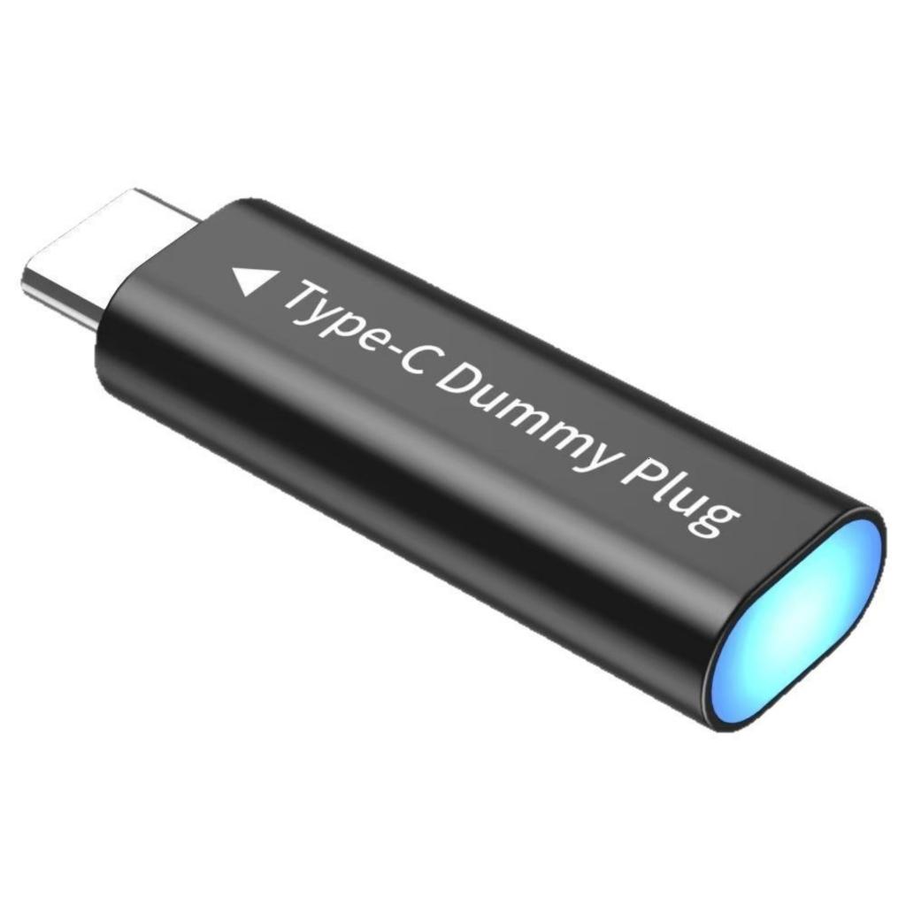 Type C Virtual Display EDID Emulators Adapter For Headlessly 4K 60Hz ...
