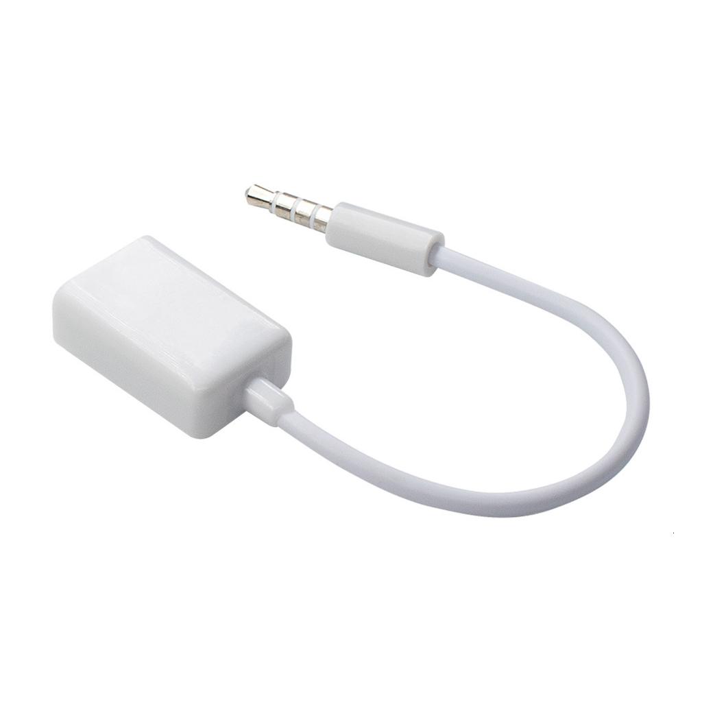 Universal 3.5mm USB to AUX Converter Connection Cable for Vehicle Sound ...