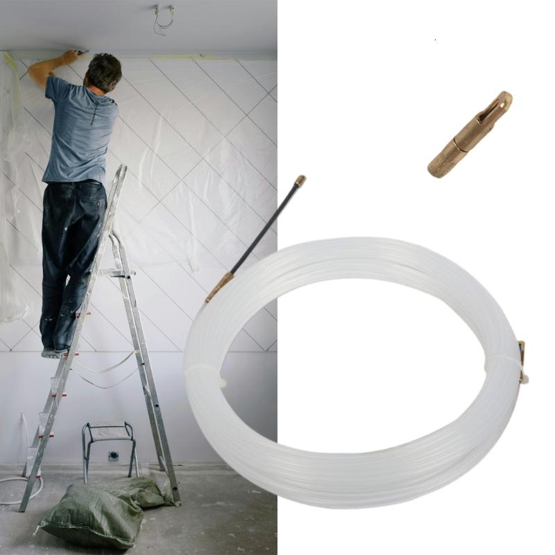 Electrician Cable Pulling Tool 10M Long Nylon Retractable Coils for ...