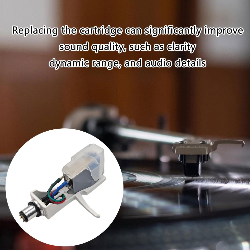 Advanced Sound AT-VM95E/H Turntable Cartridge Headshell for Clearer ...