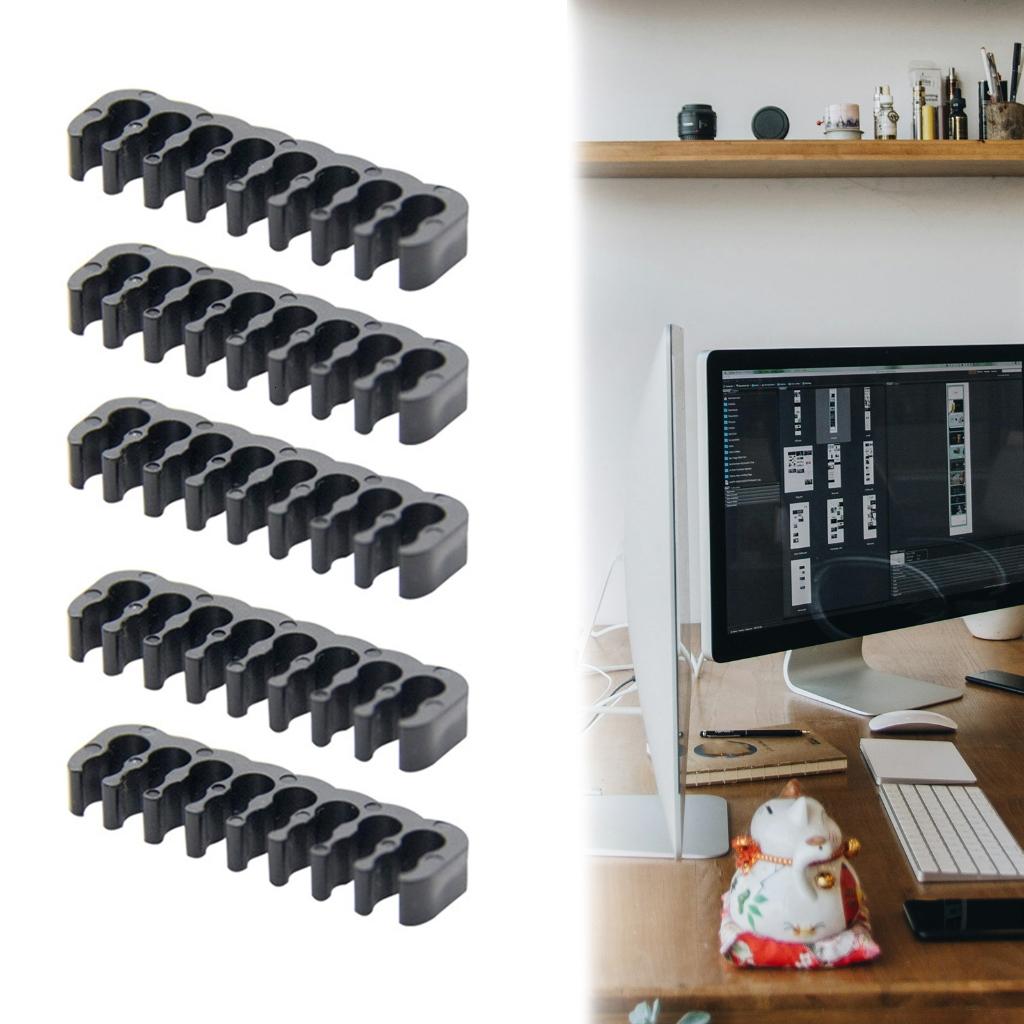 Cable Organizers Combs 10Pack for Streamlined Cable Arrangement in PC ...