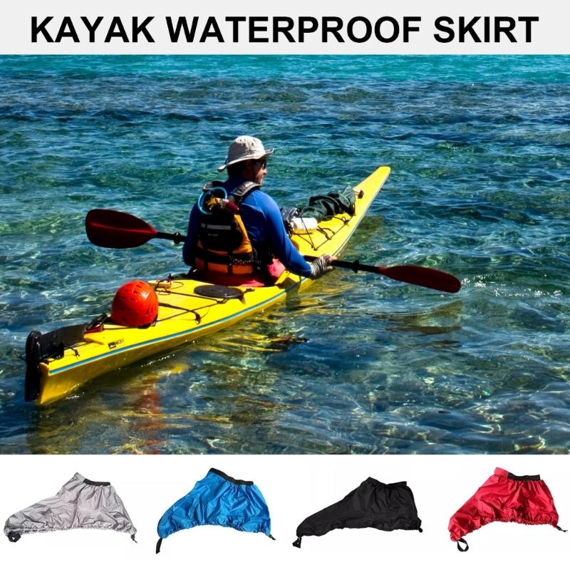 Adjustable Kayak Sprays Cover Waterproofs Kayak Sprays Skirt Universals ...