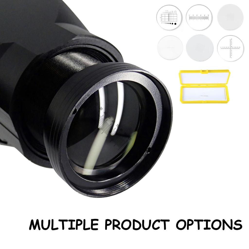 Microscope Calibration Slide Acrylic Stage Micrometer Reticle Eyepiece ...
