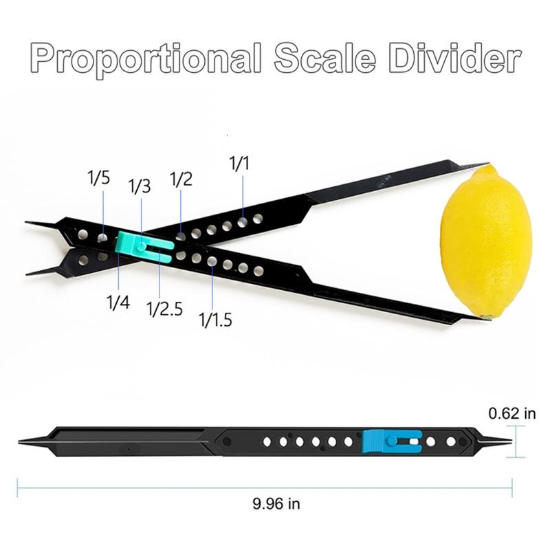 Scale Divider Proportional Scale Divider Drawing Tool for Artists ...