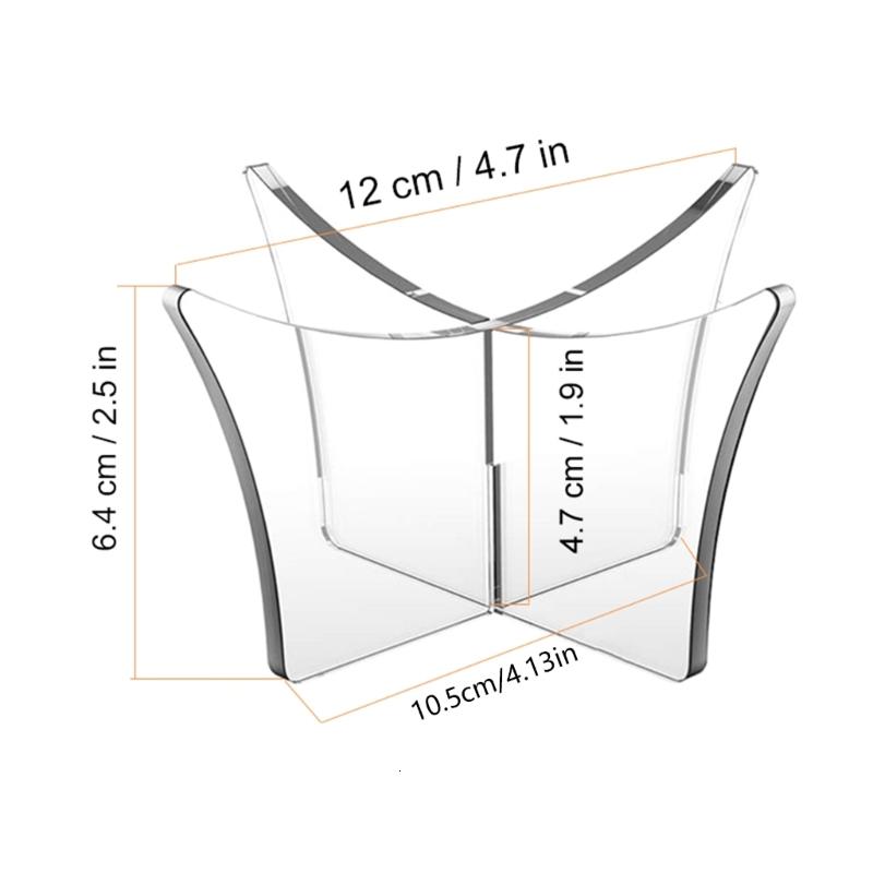 Autograph Football Display Stand Ball Holder Clear Acrylic Support Base ...