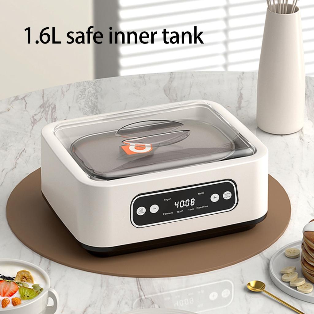 Electric Yogurt Machine Stainless Steel Inner Pot 9 Jars Programmable ...