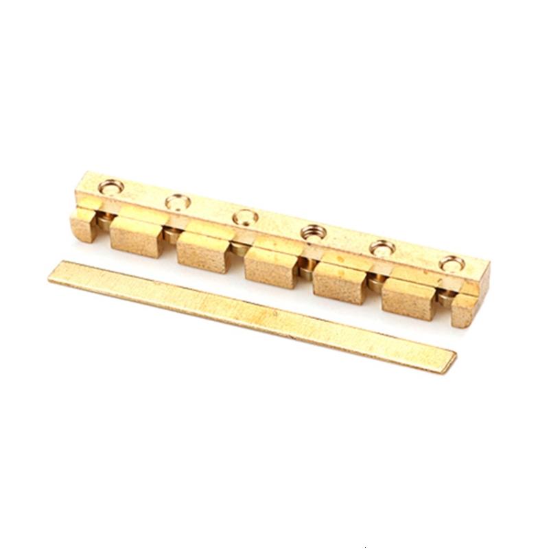 42mm Guitar Brass String Nut Replacement Adjustable Brass Nut Height ...
