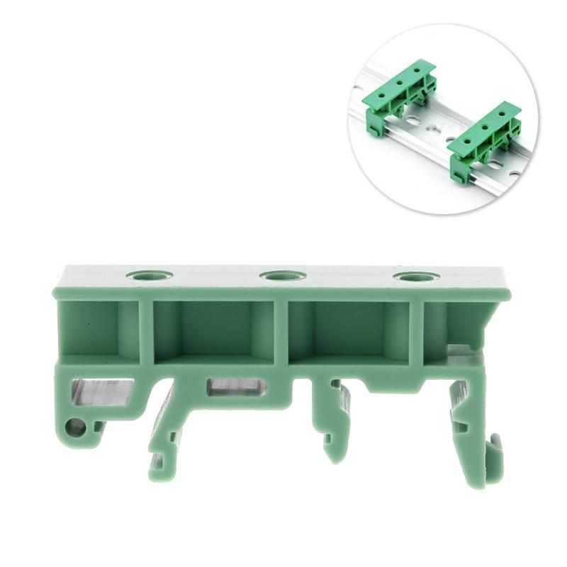 2pcs DRG-01 PCB Mounting Brackets For DIN 35mm Rail Adapter Circuit ...