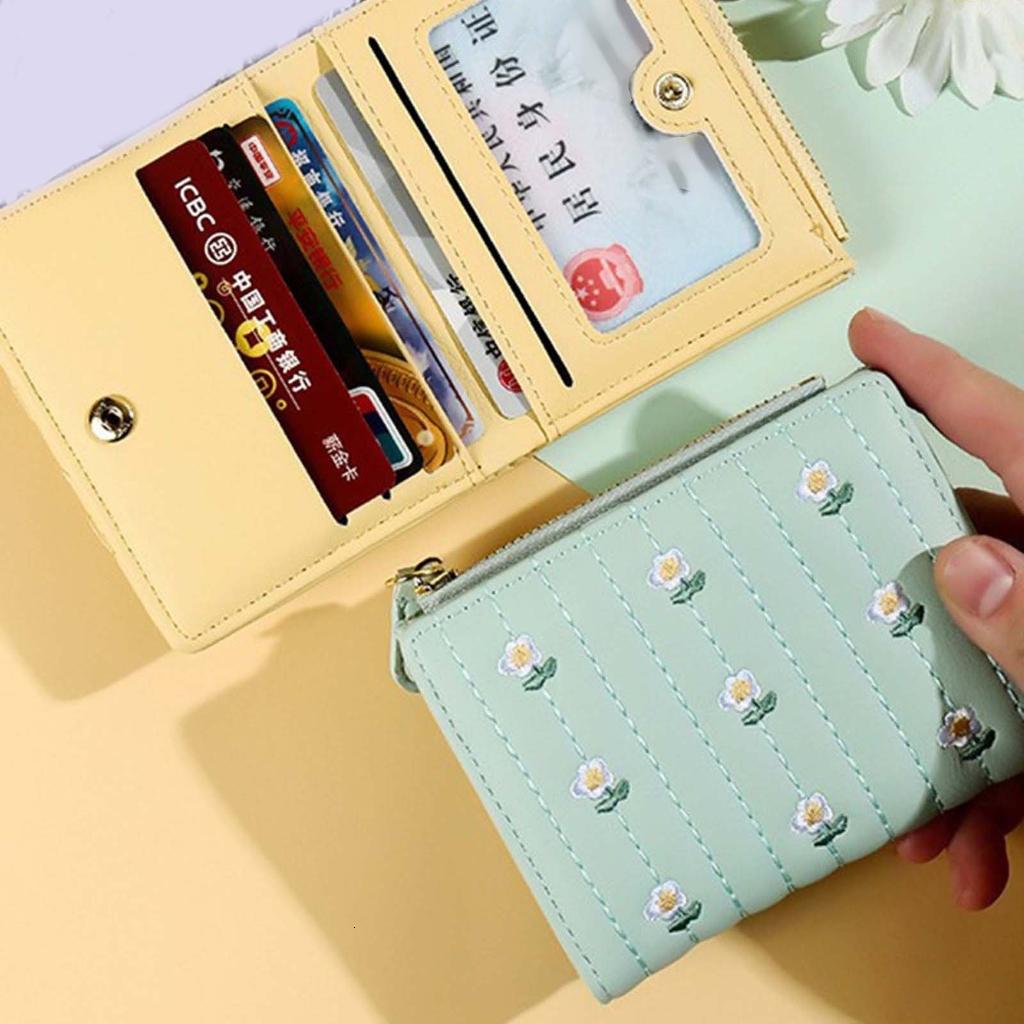 Thực Tế Thẻ Ví ngắn Trường Hợp Đáng Yêu ví đựng tiền xu hình hoa Ví Nhỏ ...